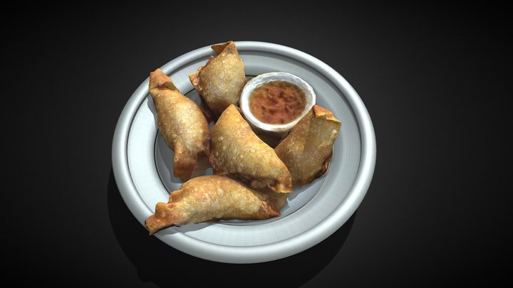 Dumpling 3D models - Sketchfab