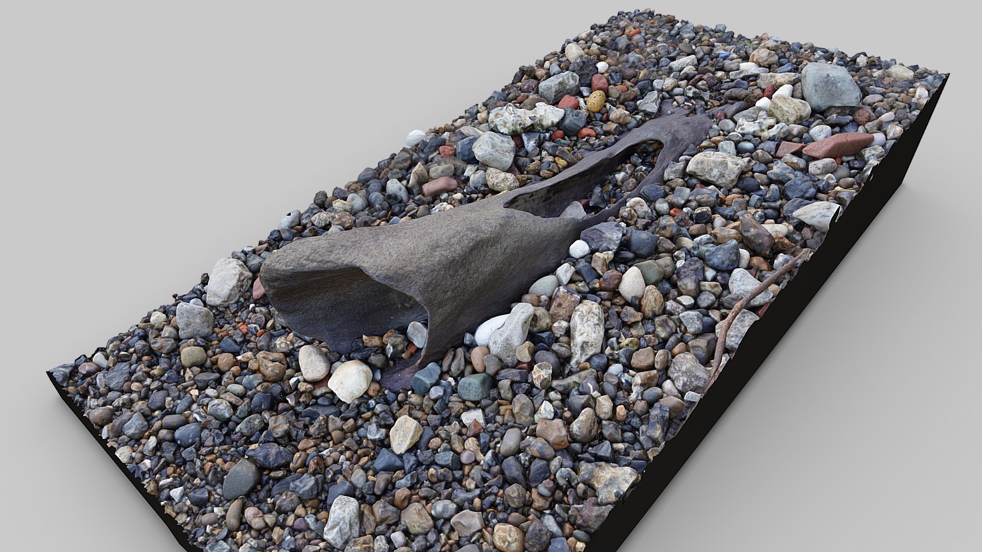 Southwark Foreshore Log Pipe - Download Free 3D model by artfletch ...