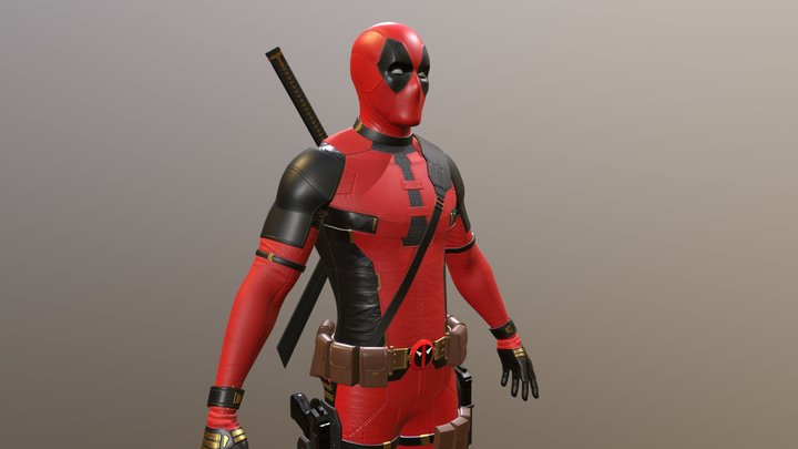 Deadpool 3D models - Sketchfab