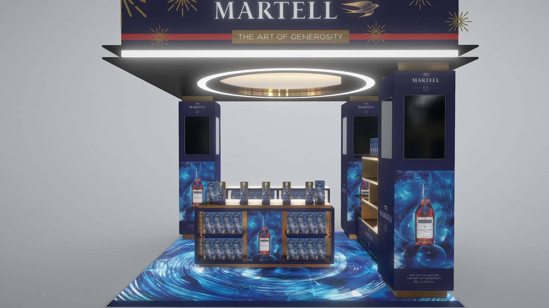 DFA PUNTA CANA MARTELL DISPLAY - 3D model by Koistudio MIAMI ...
