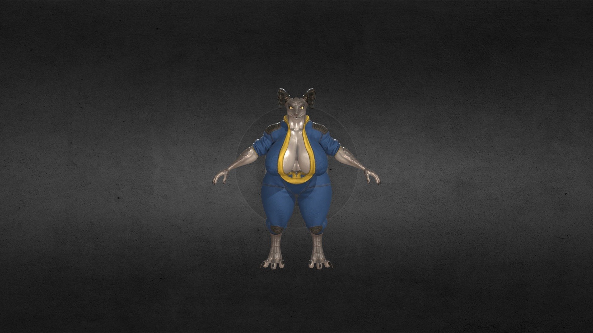 SFM_deathclaw - Download Free 3D model by Gh4xt3r [726fcbe] - Sketchfab