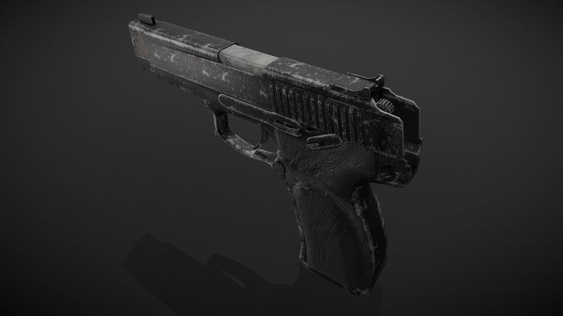 Yarygin's pistol - Download Free 3D model by DenisKorablyov [727010f ...