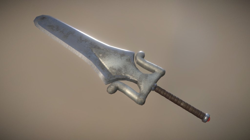 Power Sword - 3D model by ArtByBradley [7270d2e] - Sketchfab