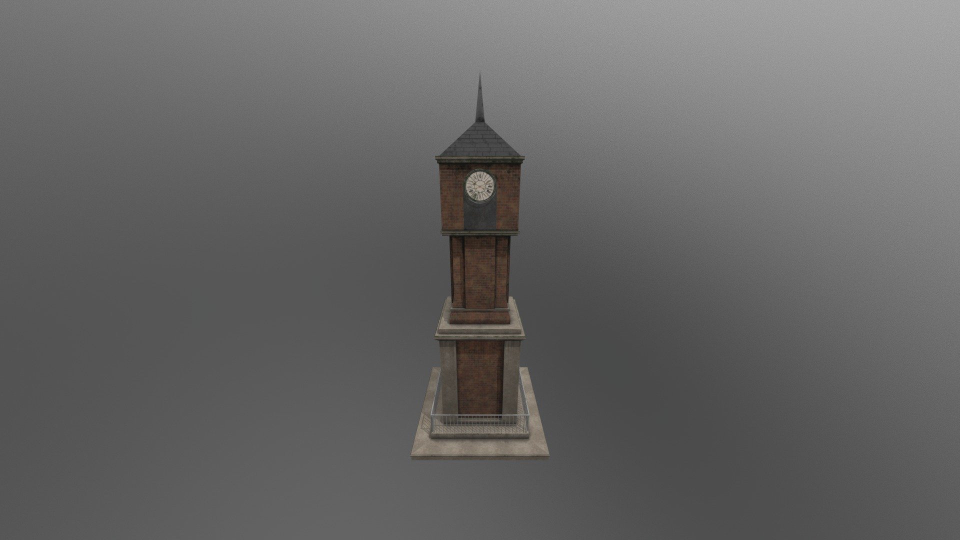 Clock Tower for Prime Network - 3D model by metallicaori [7270dff ...