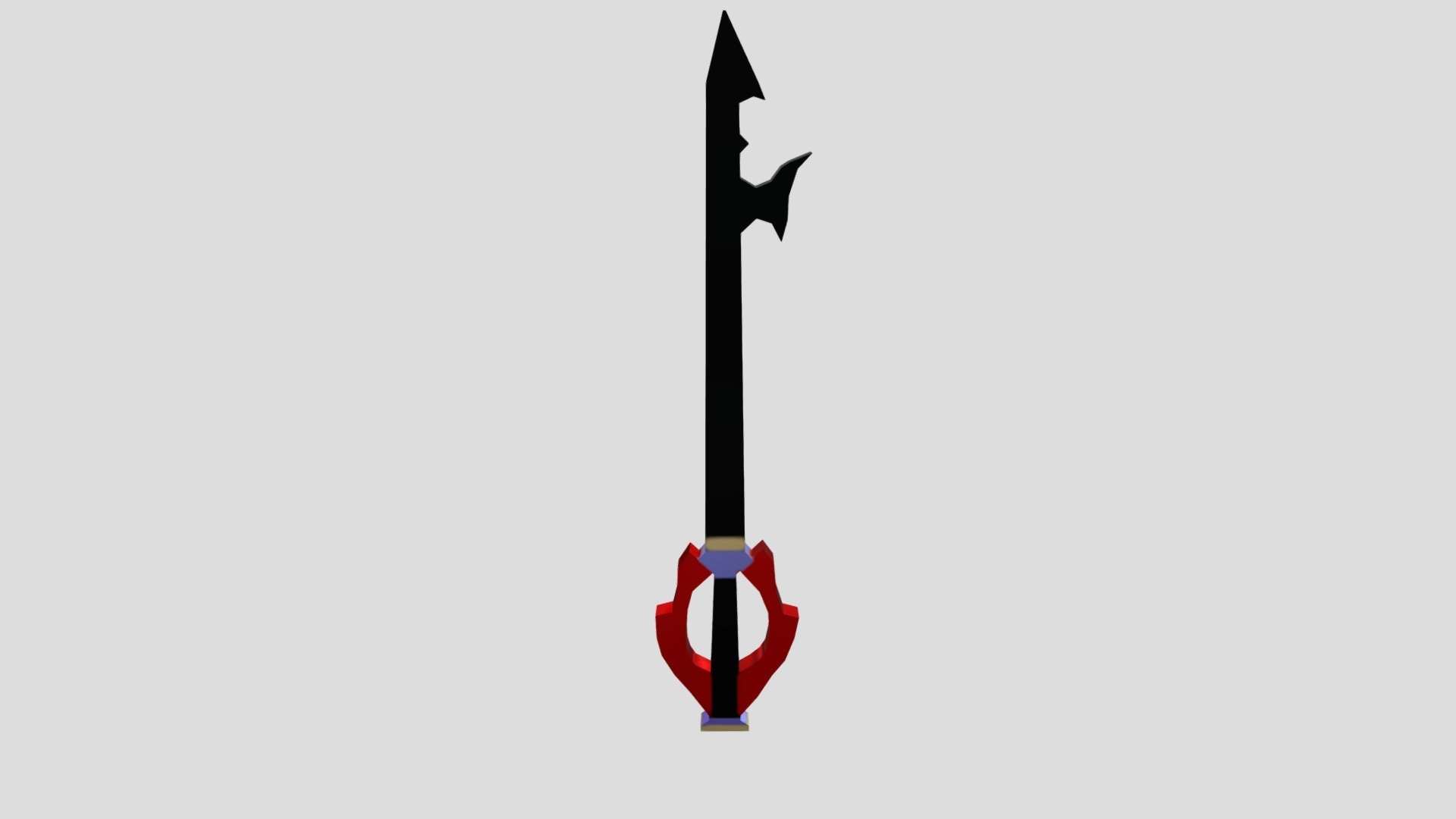 Keyblade of Heart - 3D model by StarStrike19 [7270e13] - Sketchfab