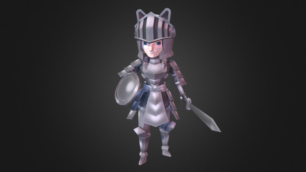 Cat Knight - 3D model by JojoInMess [727188a] - Sketchfab