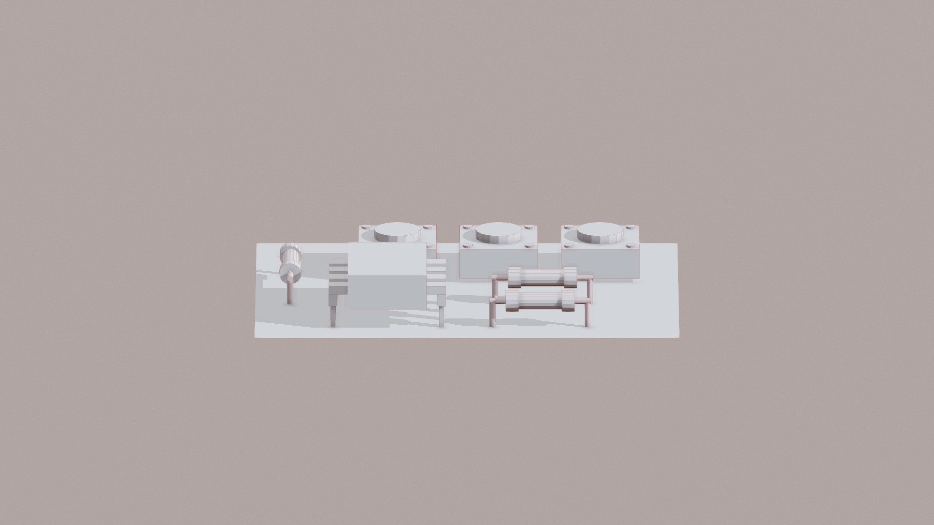 Primitive Exercise for CG Cookie - 3D model by TheAnosmic [7271c04] - Sketchfab