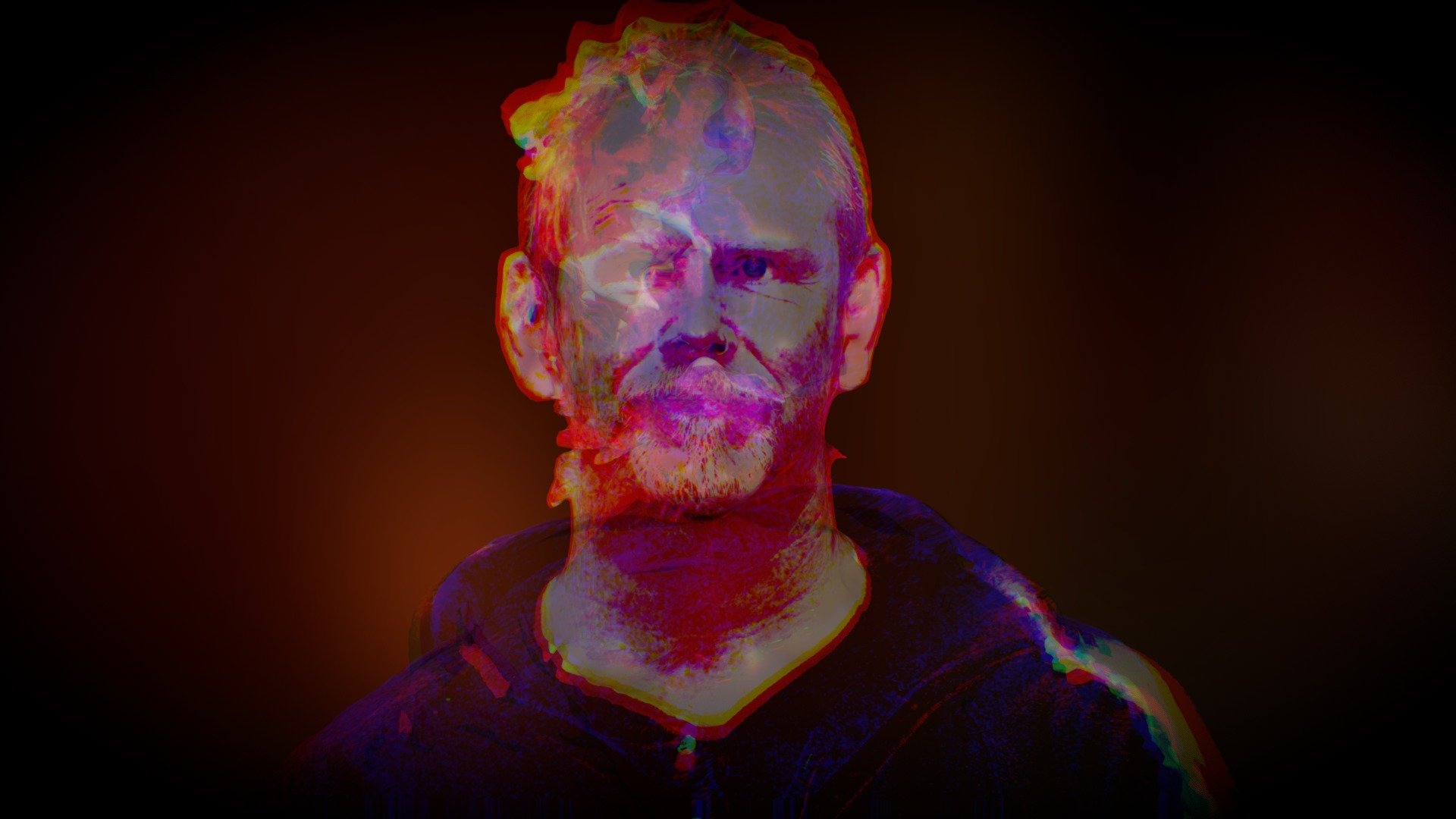 F - Trippy ghost Dave - 3D model by Pot8oSh3D (@andylewis) [7274b87 ...