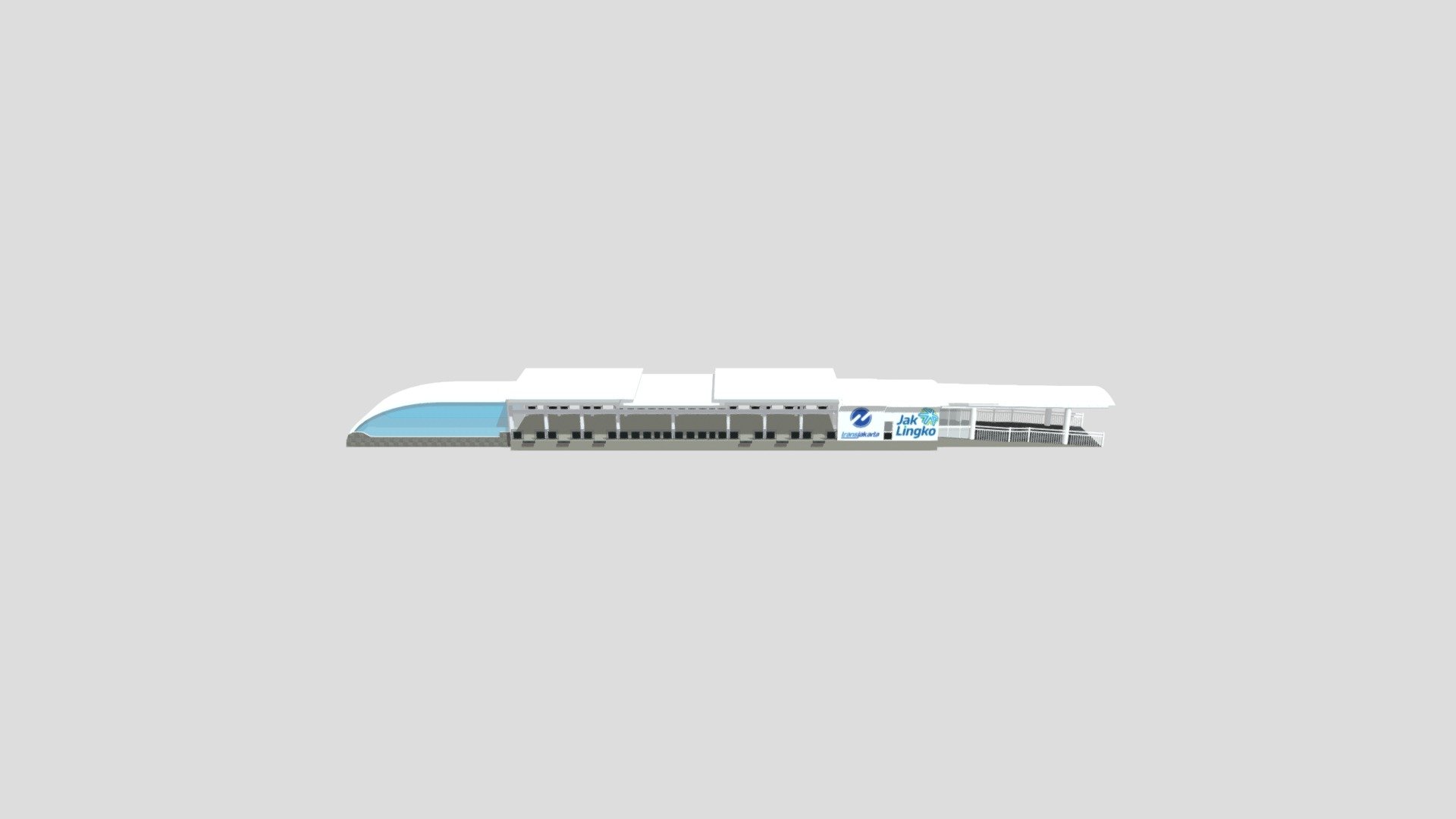 Halte Trans Jakarta - Download Free 3D model by gregorius.pragnya.db ...