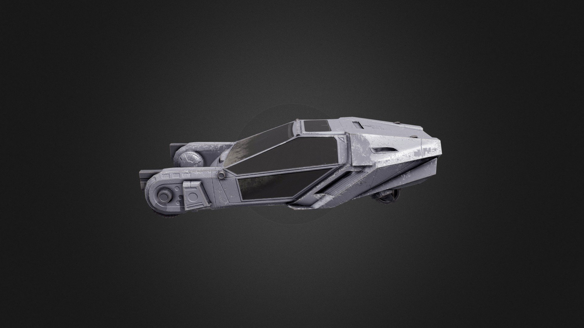 BladeRunner 2049 - Spinner - 3D model by Autta_GUM [7278702] - Sketchfab