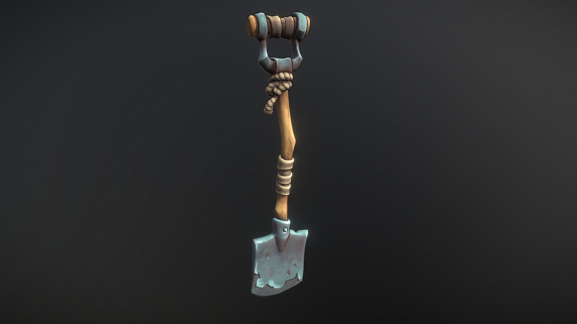Hand Paint Shovel - 3D model by dul.and.rock [7279ae0] - Sketchfab