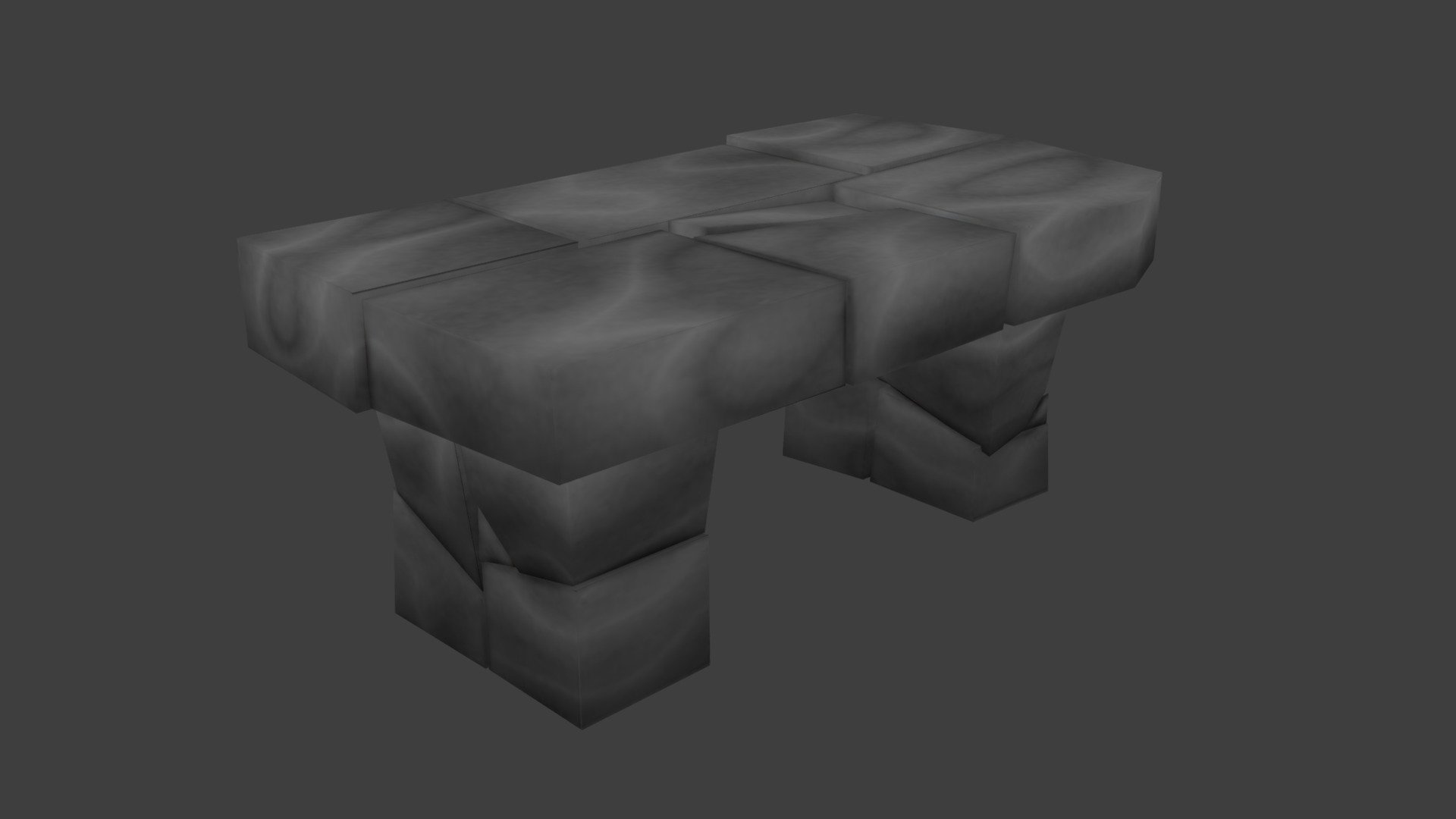 lowpoly stone table - Download Free 3D model by Geemba [727a046 ...