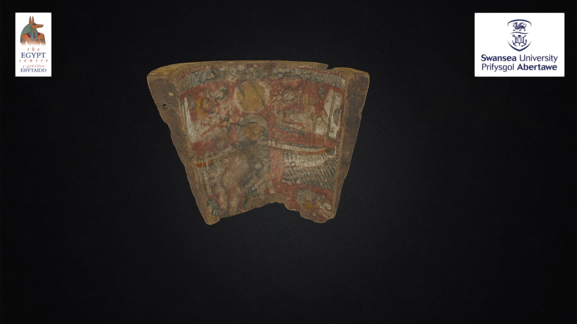 Coffin Fragment (W1055) - Download Free 3D model by The Egypt Centre ...