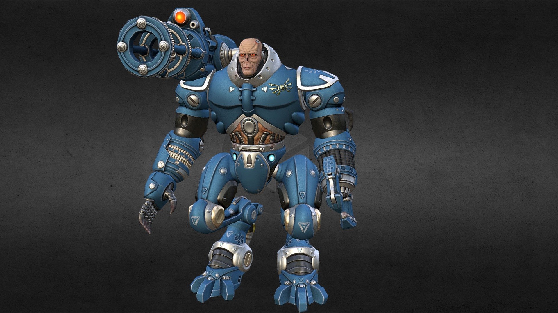 Strogg gladiator Quake 4 - 3D model by nefritku1985 [727c964] - Sketchfab