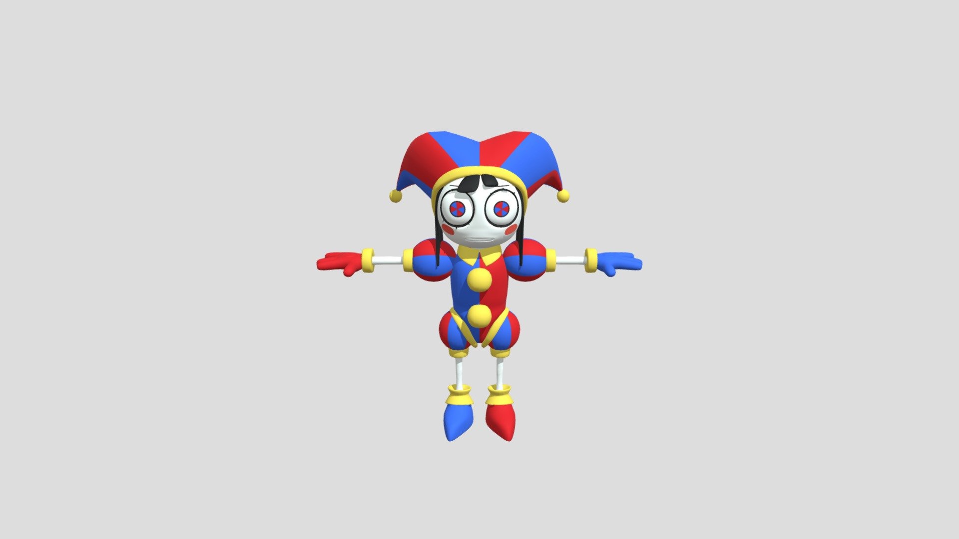 Pomni (The Amazing Digital Circus) - Download Free 3D model by ...