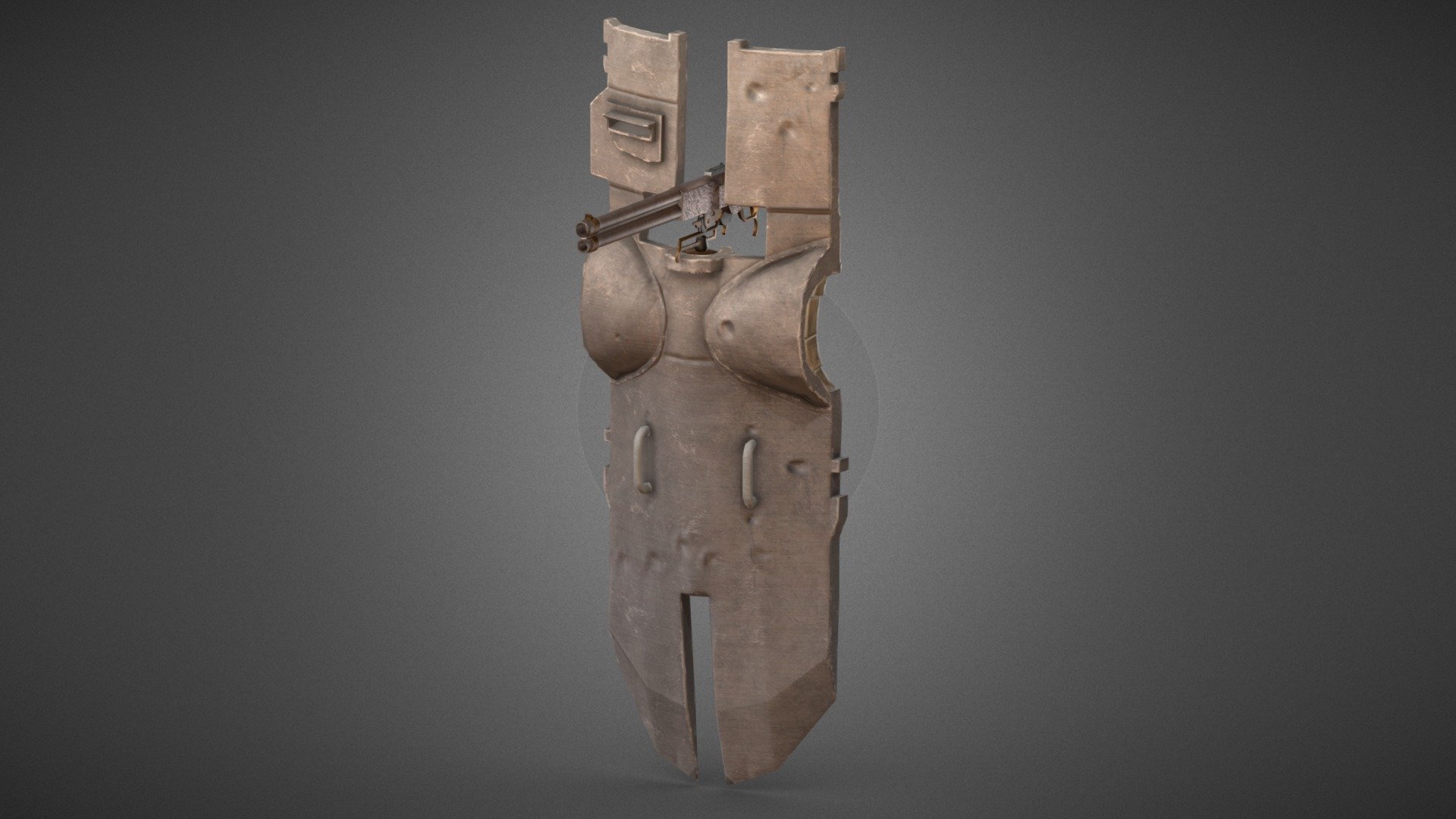 Gunner Shield - Download Free 3D model by hoti28 [727ddff] - Sketchfab