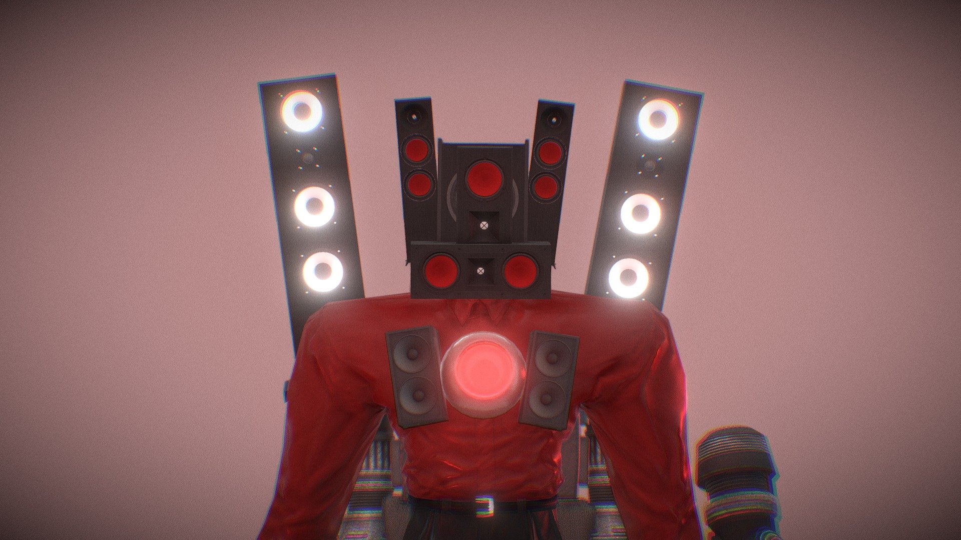 Titan Speakerman - 3D model by wing2 (@Wing12_) [727eb7c] - Sketchfab