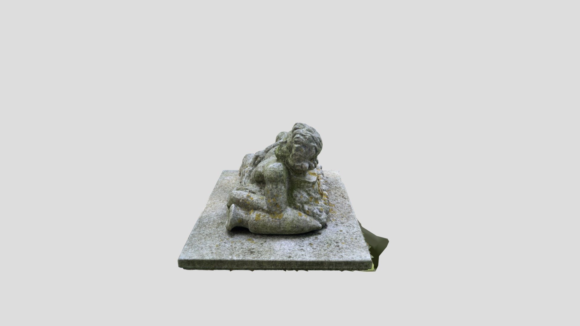 Statue of man - 3D model by marek.zupa [727f46d] - Sketchfab