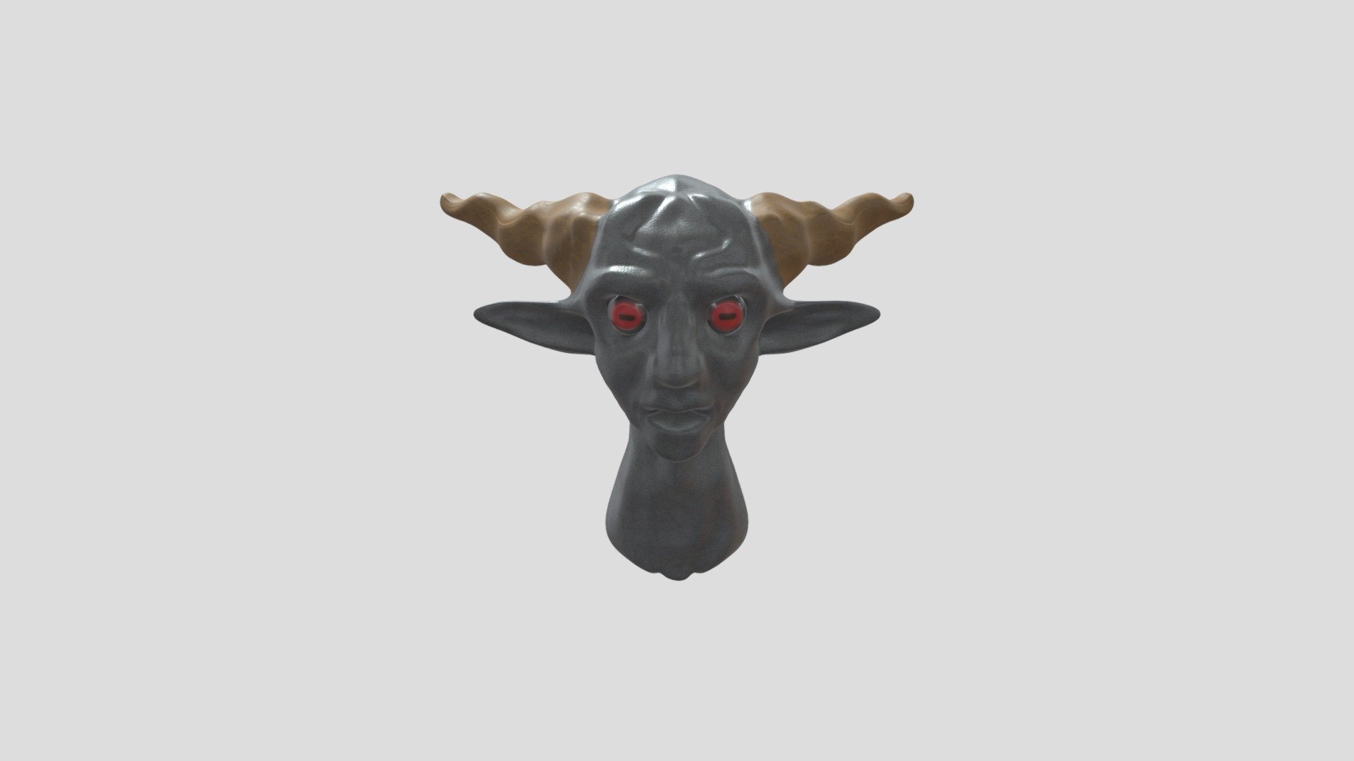 Demon Head - 3D model by gerry129 [7280546] - Sketchfab