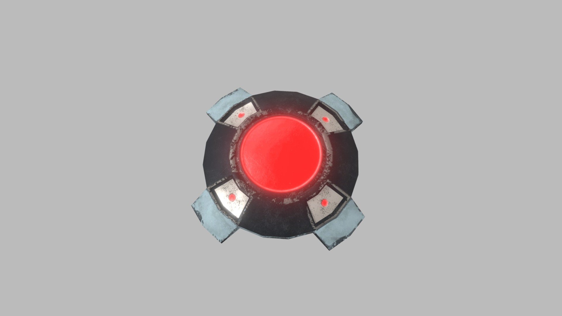 Landmine - 3D model by NatalieTeo [7280683] - Sketchfab