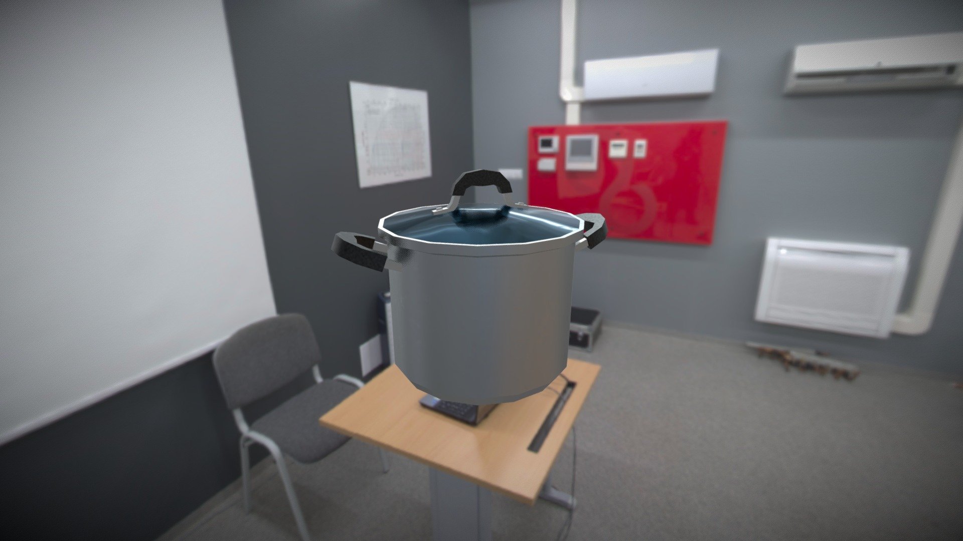 Low Poly Pan - 3D model by Fabio Abreu (@fagoabreu) [72846b2] - Sketchfab