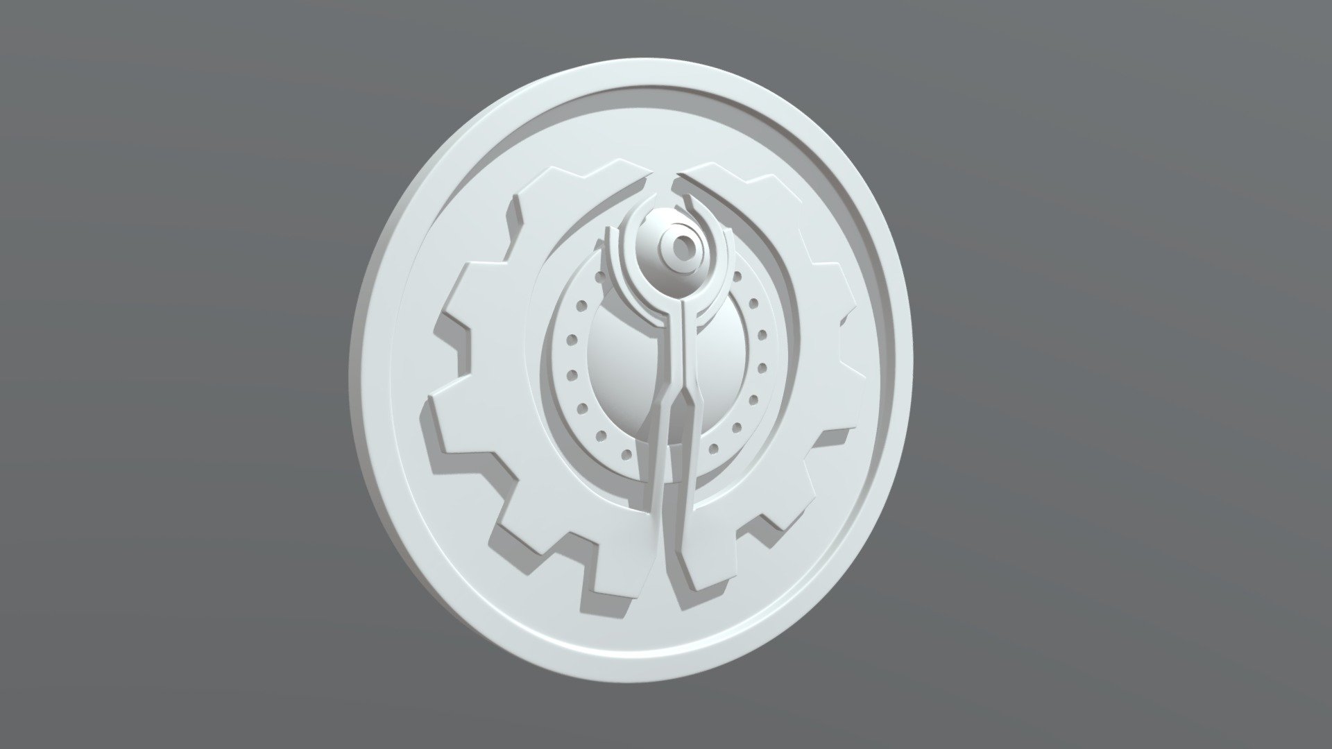 Arcane Enforcer Badge (for 3D printing) - Buy Royalty Free 3D model by ...