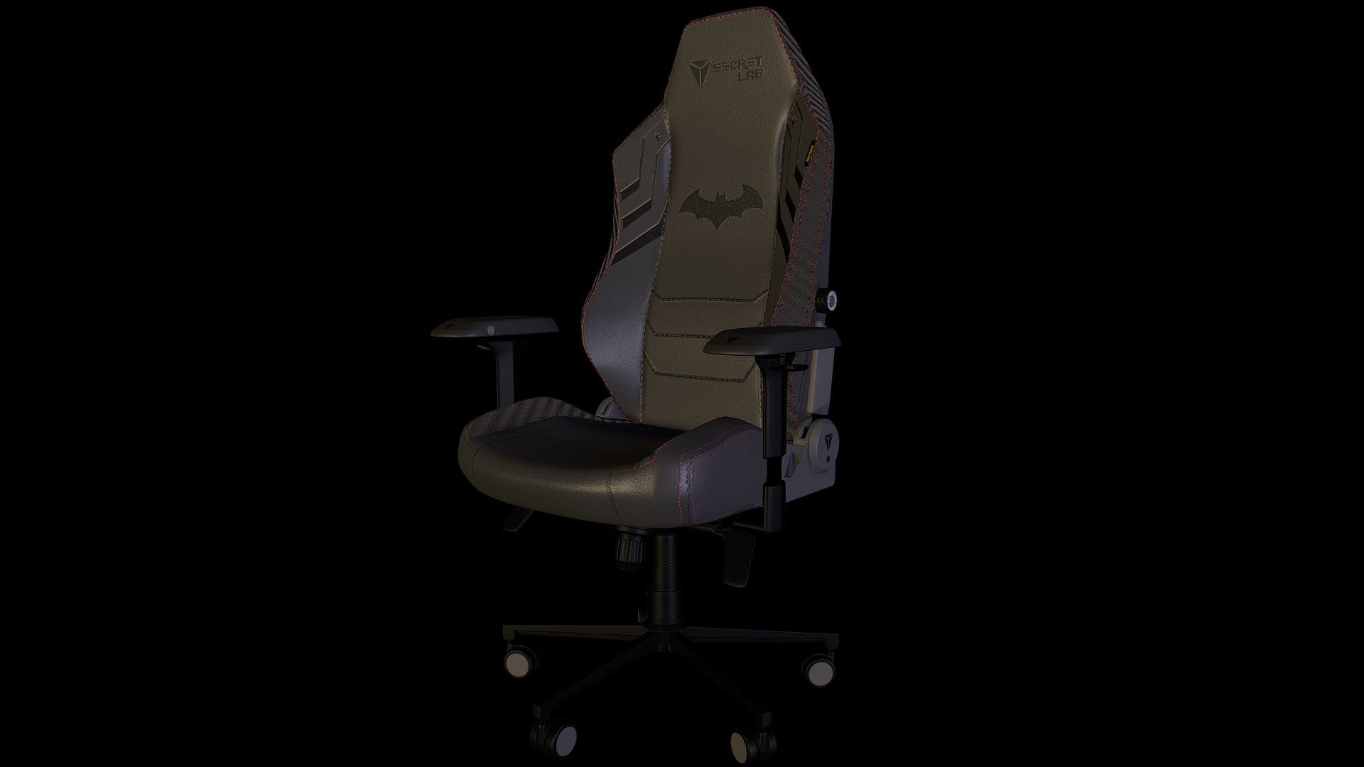 Secret Lab Dark Knight Edition - 3D model by Rahman Ramadhani (@Rahman ...
