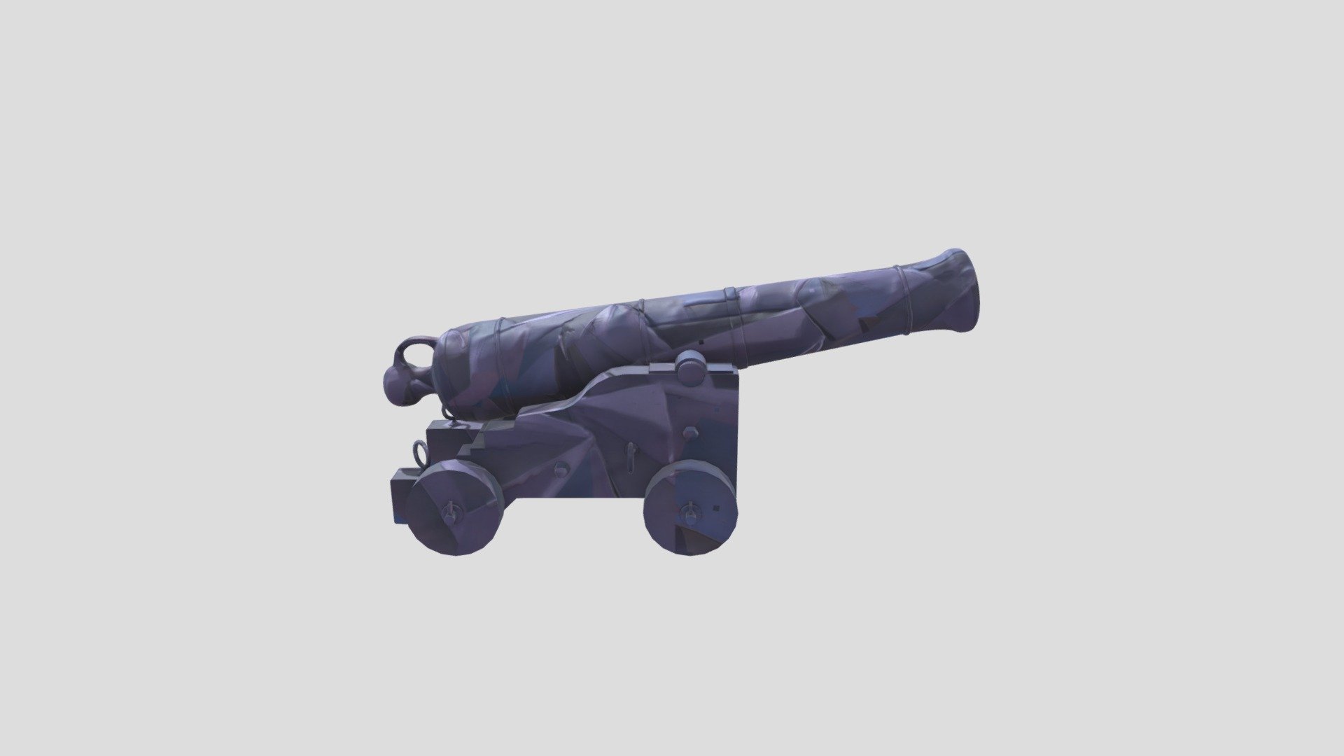 Crystal cannon (basic) - 3D model by MrDerpy123 [728632a] - Sketchfab