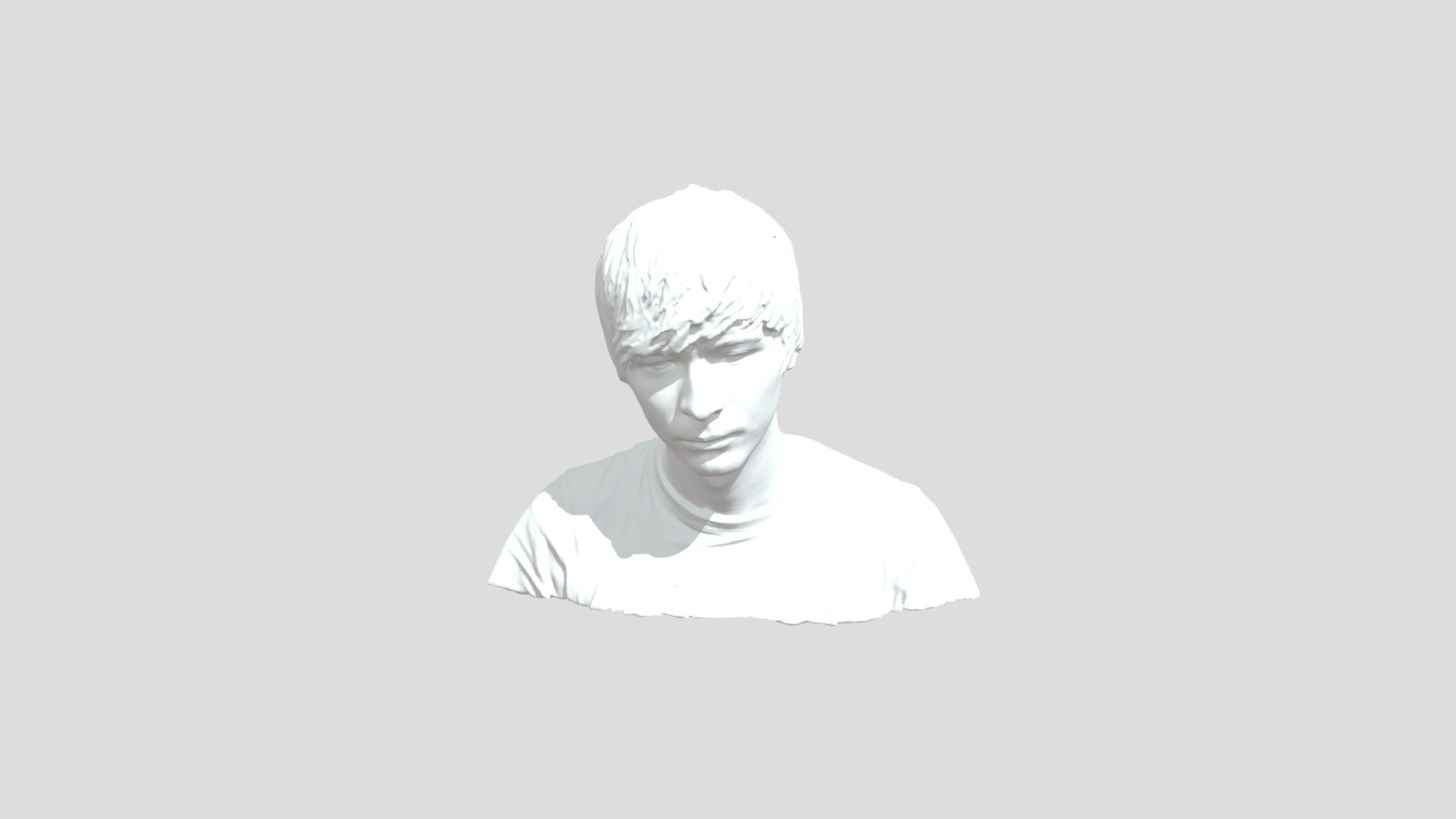 Head scan - Download Free 3D model by 1-3D.com [72866d0] - Sketchfab
