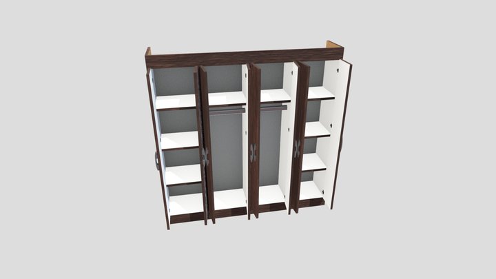 Wooden-closet 3D models - Sketchfab