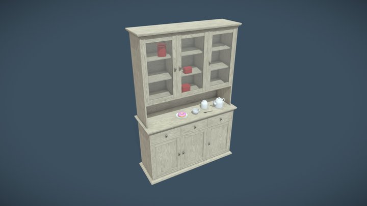 Buffet 3D models - Sketchfab