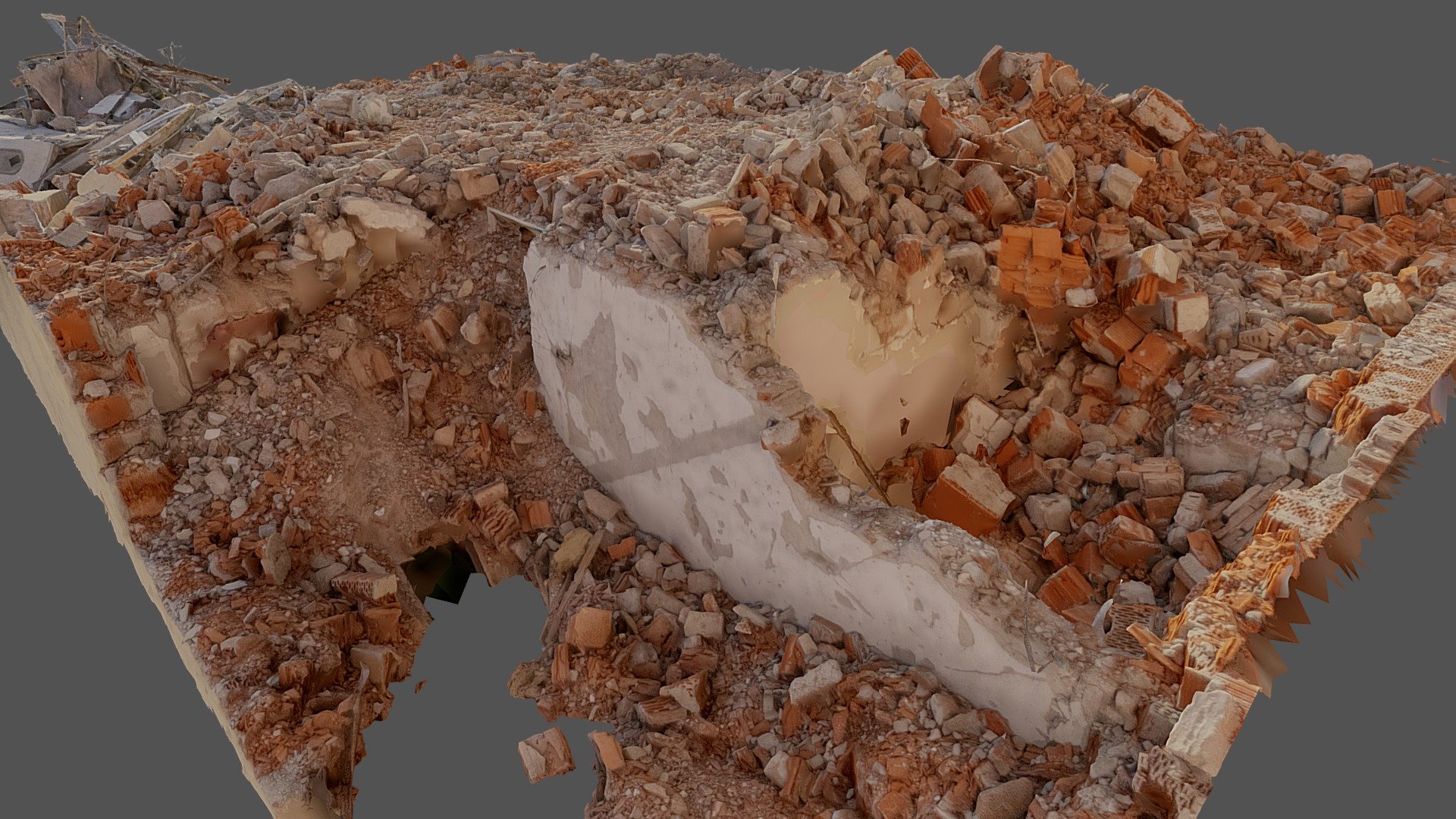 Debris & Rubble after demolition - 3D model by Оrрндп ЯТG (@orphanrtg ...