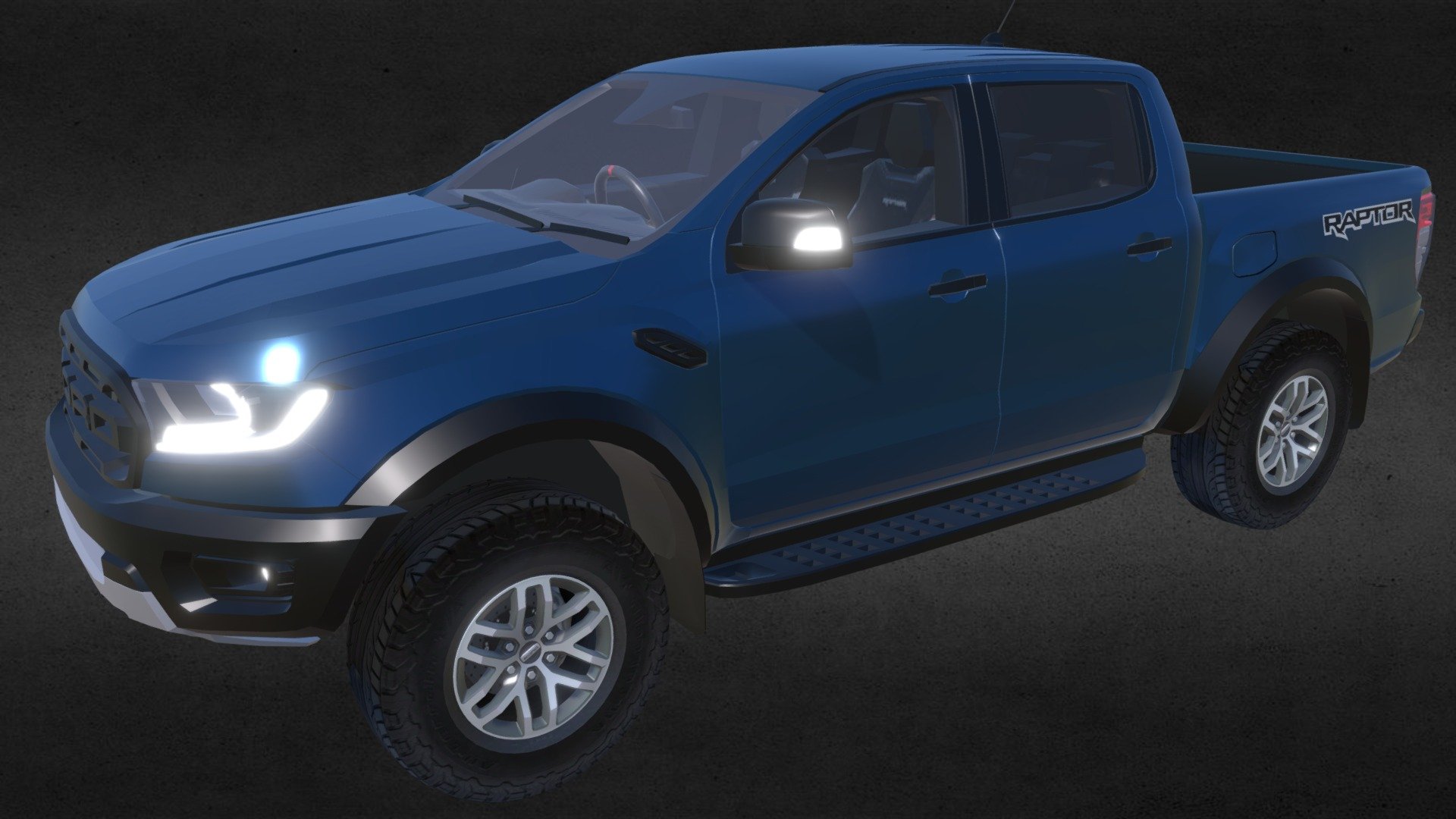 Ford Raptor Ranger 2019 - 3D model by KittyBarnes [7289359] - Sketchfab