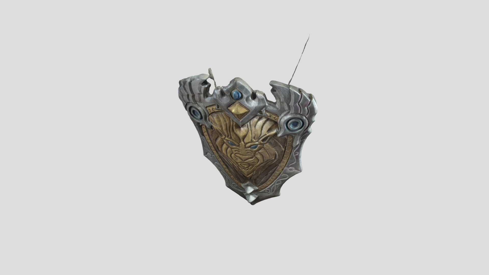 3d scan of lion shield - 3D model by zipovua [728a995] - Sketchfab