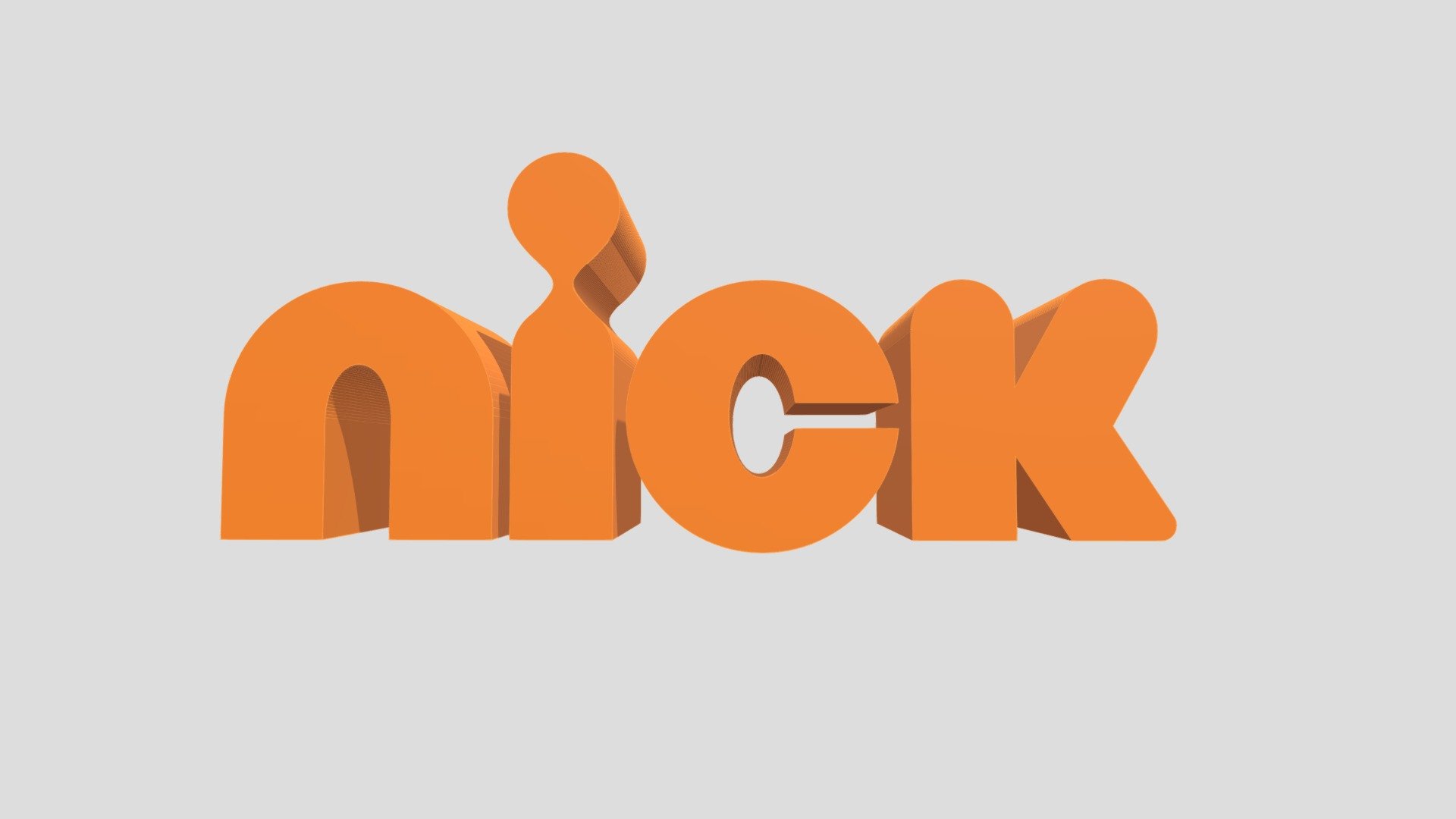 Nick Latinoamerica Logo 2009 Presents Download Free 3d Model By Eww
