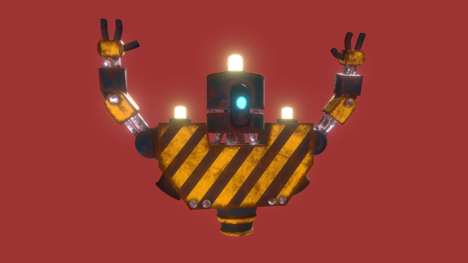 Traffic Robot - 3D model by thijs174 [728bf9d] - Sketchfab