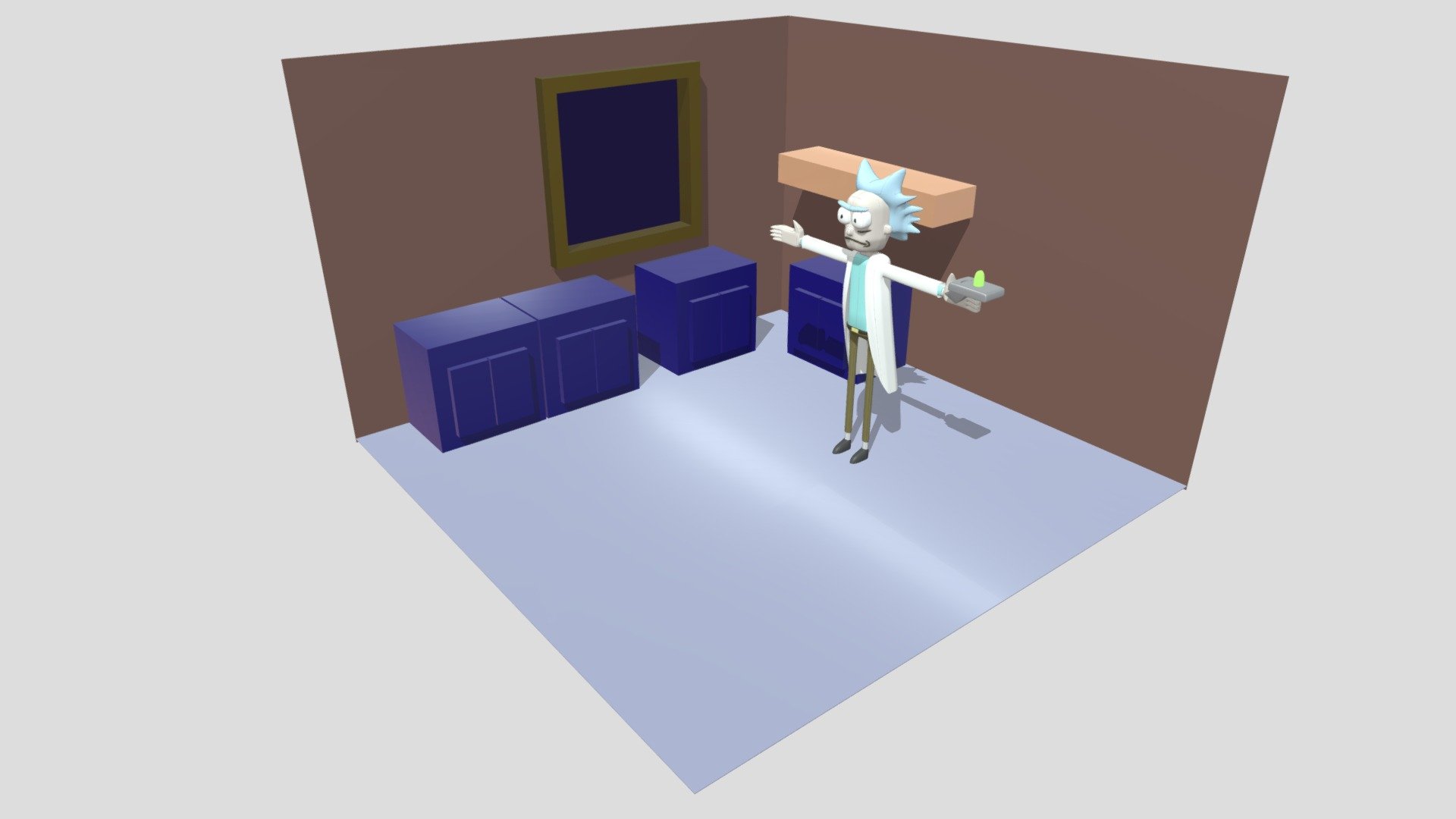Rick Sanchez Prueba - Download Free 3D model by El Davi (@DaviPH ...