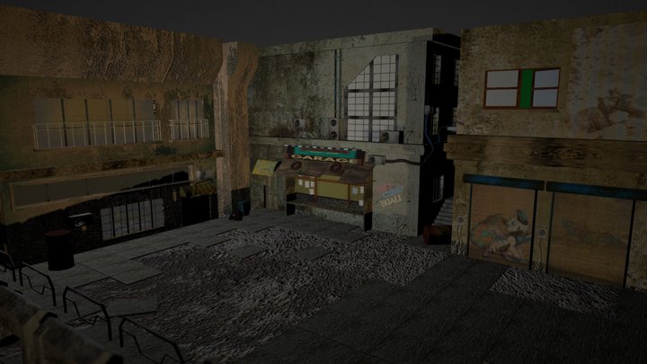 Pubg_house 3D models - Sketchfab