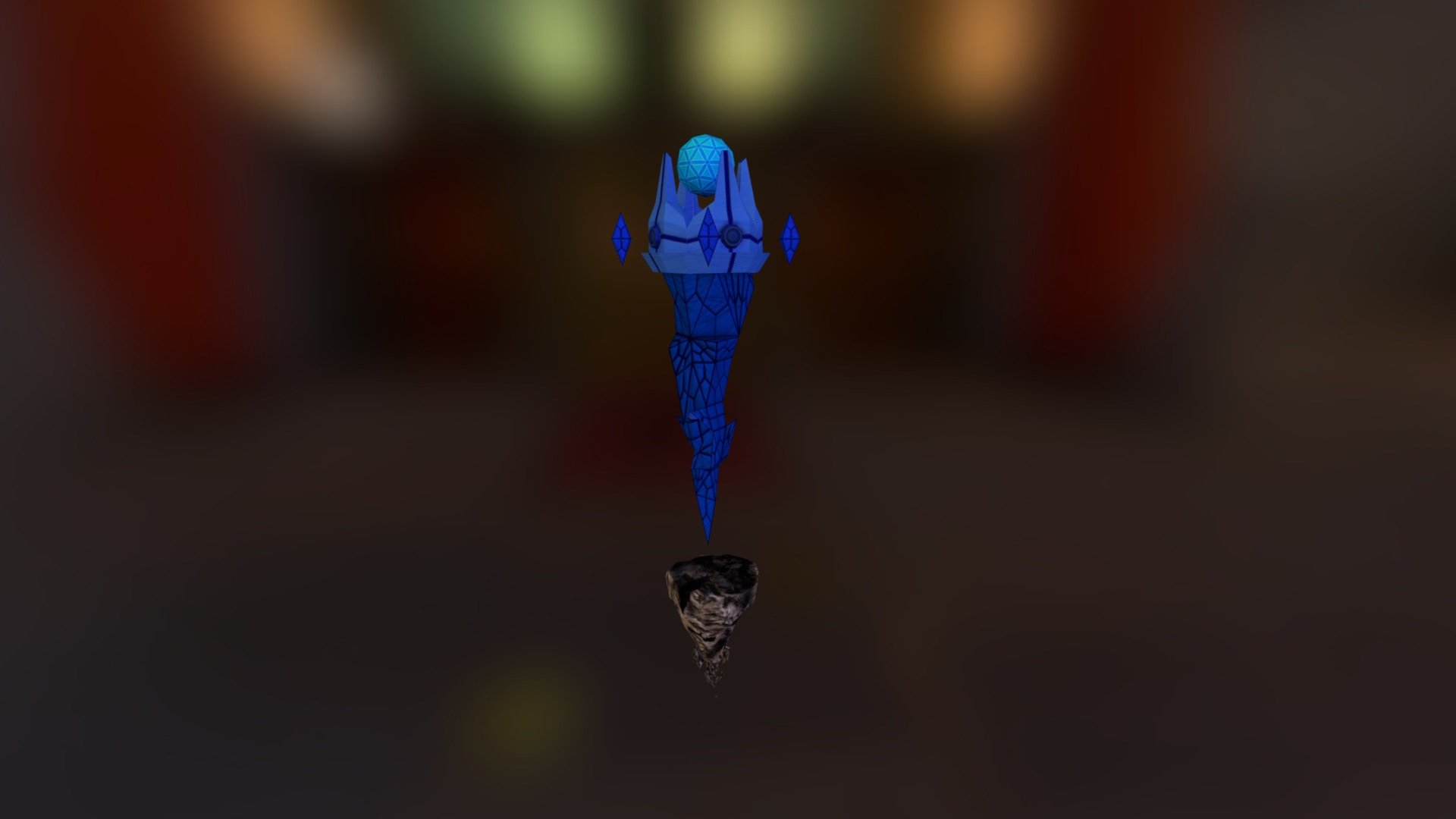 Blue tower - 3D model by crystalraingame [728d4ad] - Sketchfab