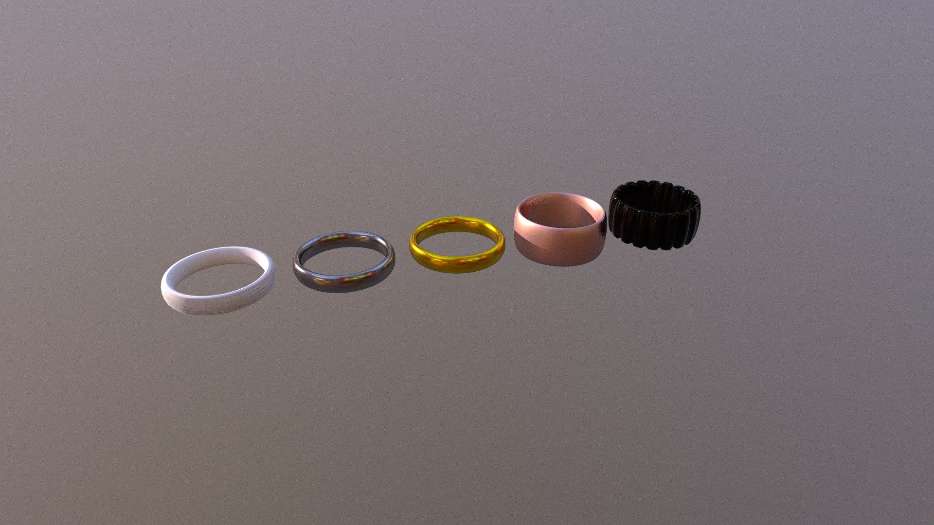Pack of rings - Jewellery - by smakologg - Download Free 3D model by ...