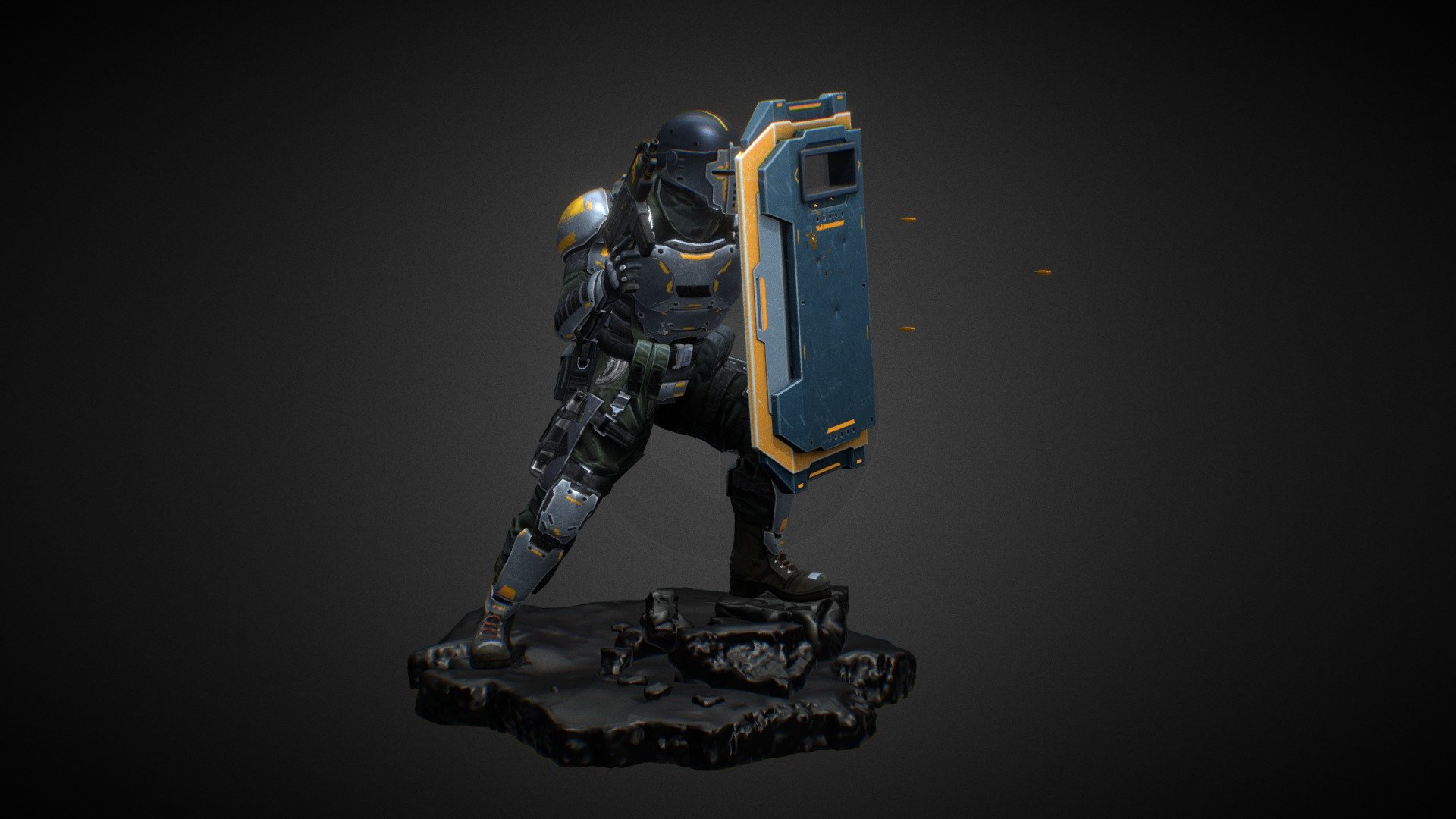 Kommander - 3D model by Modern Combat 5 (@moderncombat) [728f235 ...