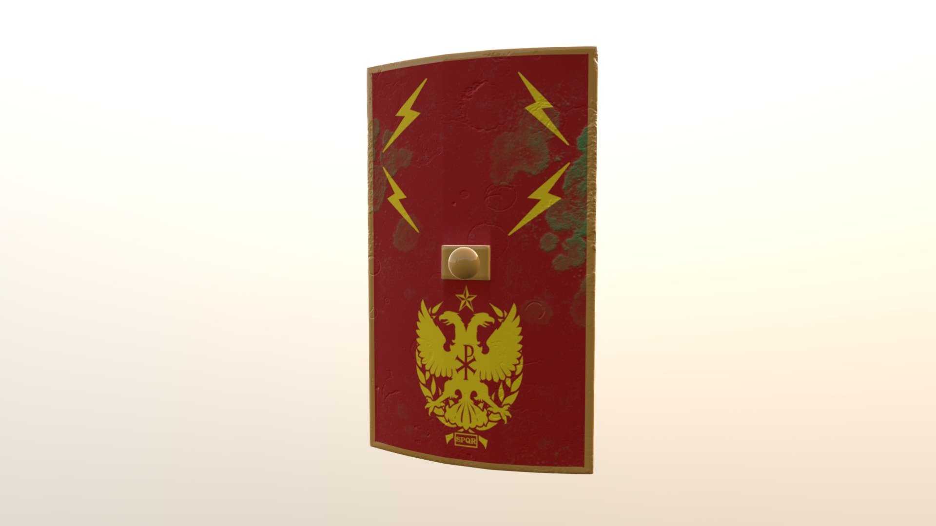 roman shield - 3D model by kylebunnel01 [728f318] - Sketchfab