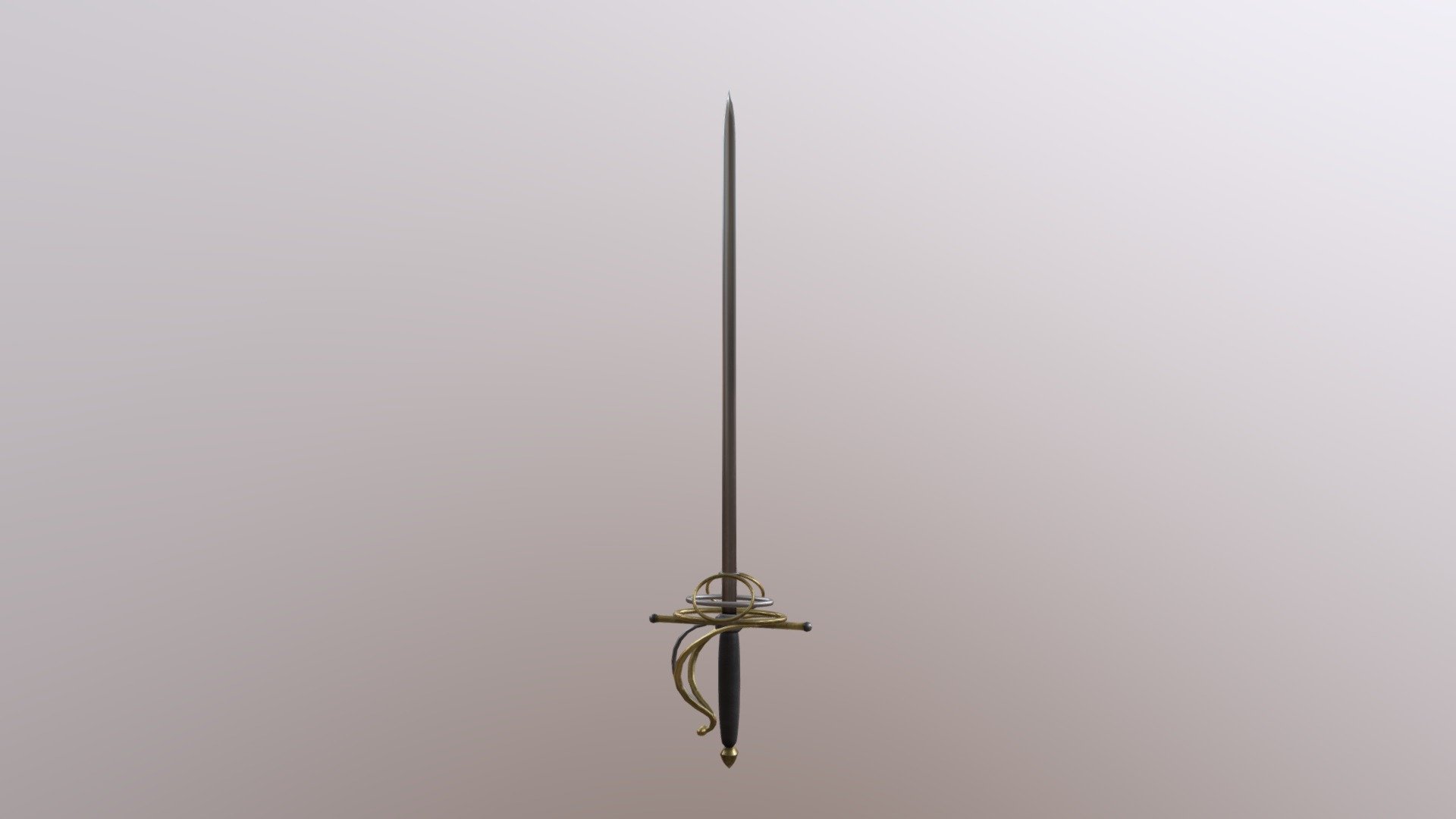 Rapier - 3D model by Ng Jun Wei (@junwei0612) [7290390] - Sketchfab
