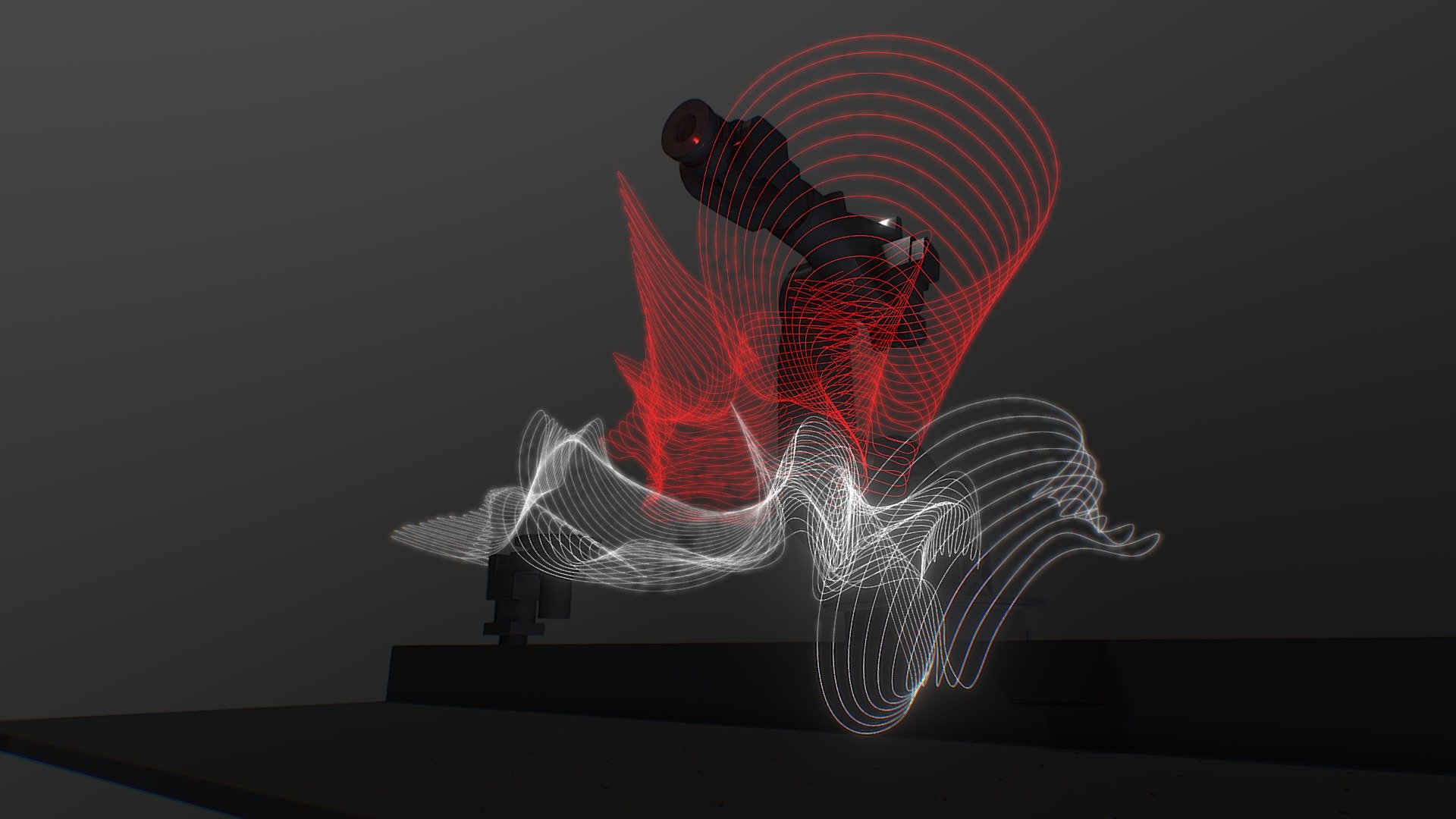 Flow - Light Sculpture - 3D model by lasath [7290cb9] - Sketchfab
