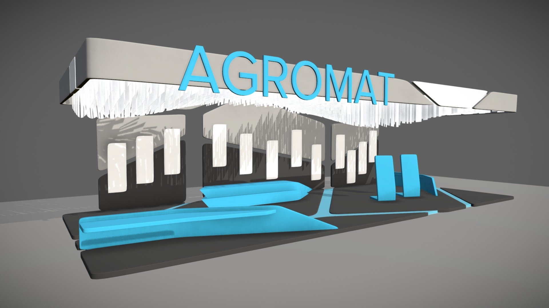AGROMAT PAVILION - 3D model by Plitos [7290ff8] - Sketchfab
