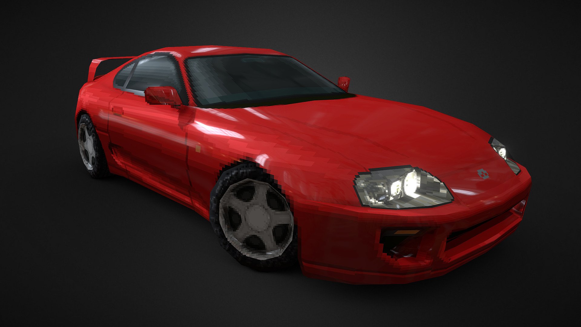 Toyota Supra A80 (Mk IV) [GT2/PSX Style] - 3D model by Samuel M ...
