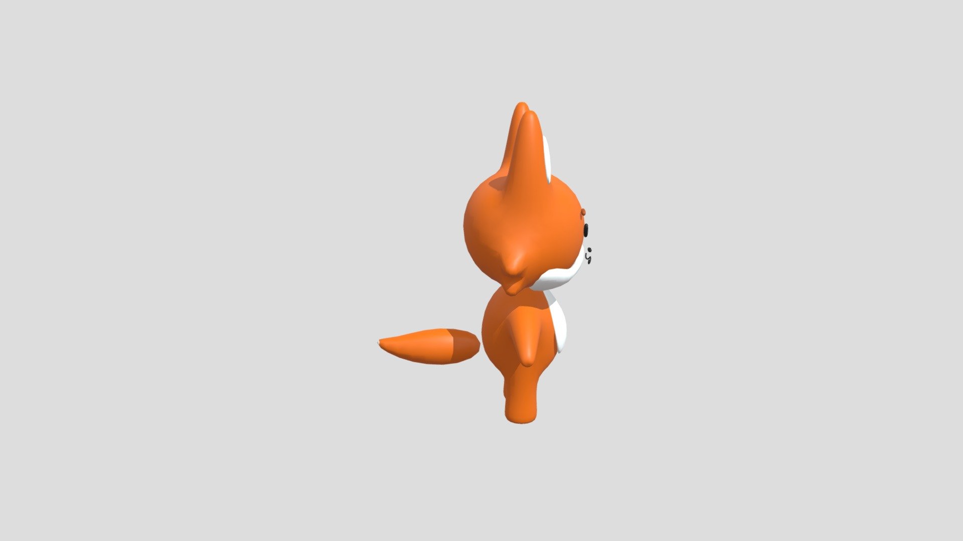 Rigged Cute low Poly Fox character - Download Free 3D model by Robetti ...