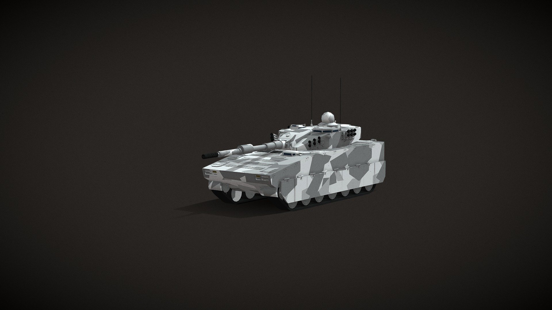 CV20190 Stealth Tank - 3D model by Blank_Ekin (@ekinada3) [7292c3f ...