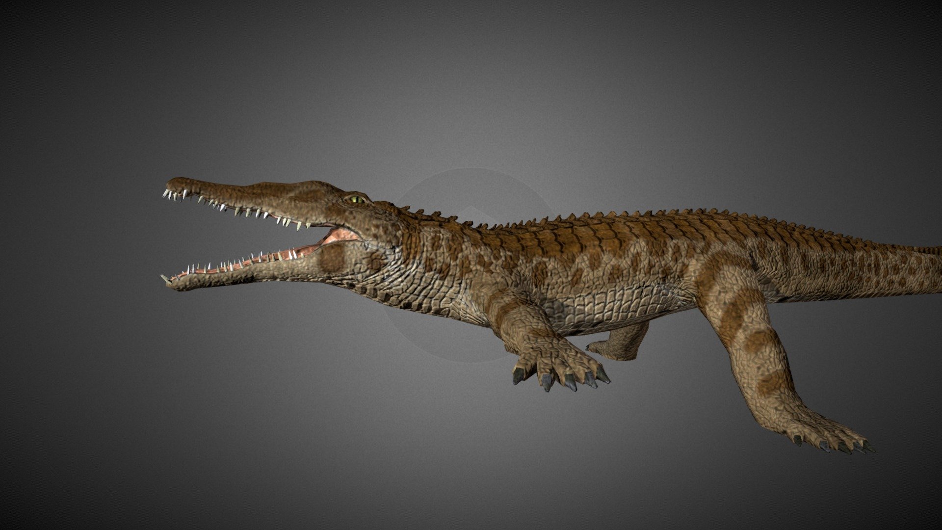 Smilosuchus - 3D model by e-restrepo1114 (@EmanuelRestrepoVelez ...