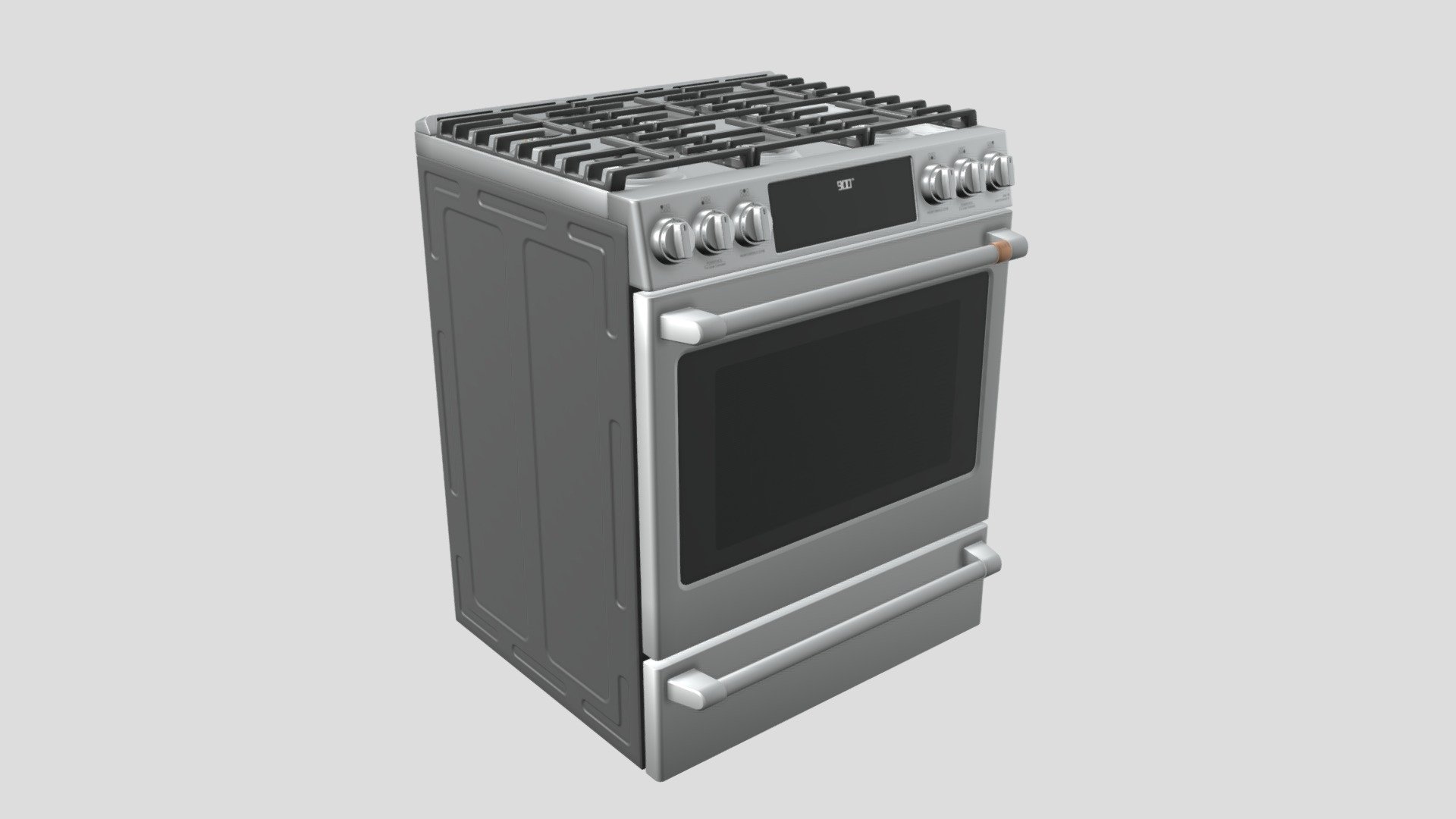 Standing Cooking Range - Buy Royalty Free 3D model by luxe3dworld ...